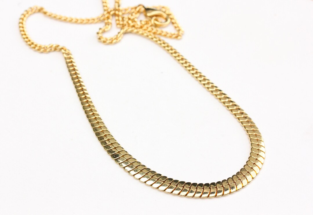Chain Necklace Gold, Chain Necklace, Gold Necklace, Simple Necklace ...