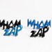 Wham Zap Studs, Super Hero Studs, Word Studs - Etsy