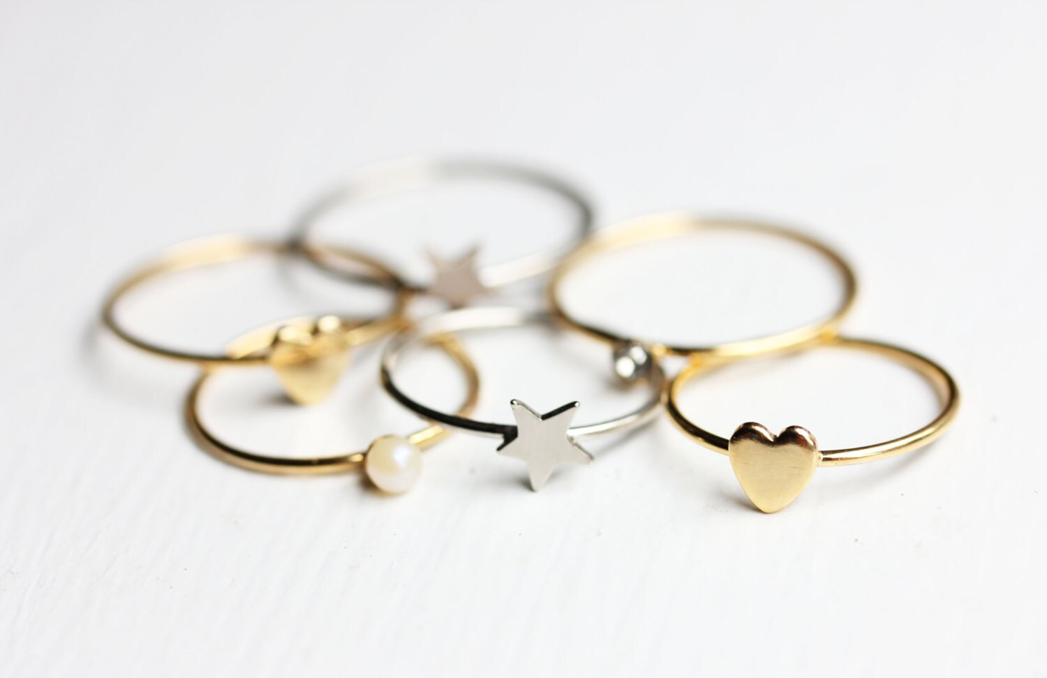 Midi Ring Vintage Gold Midi Ring Silver Midi Ring Delicate | Etsy