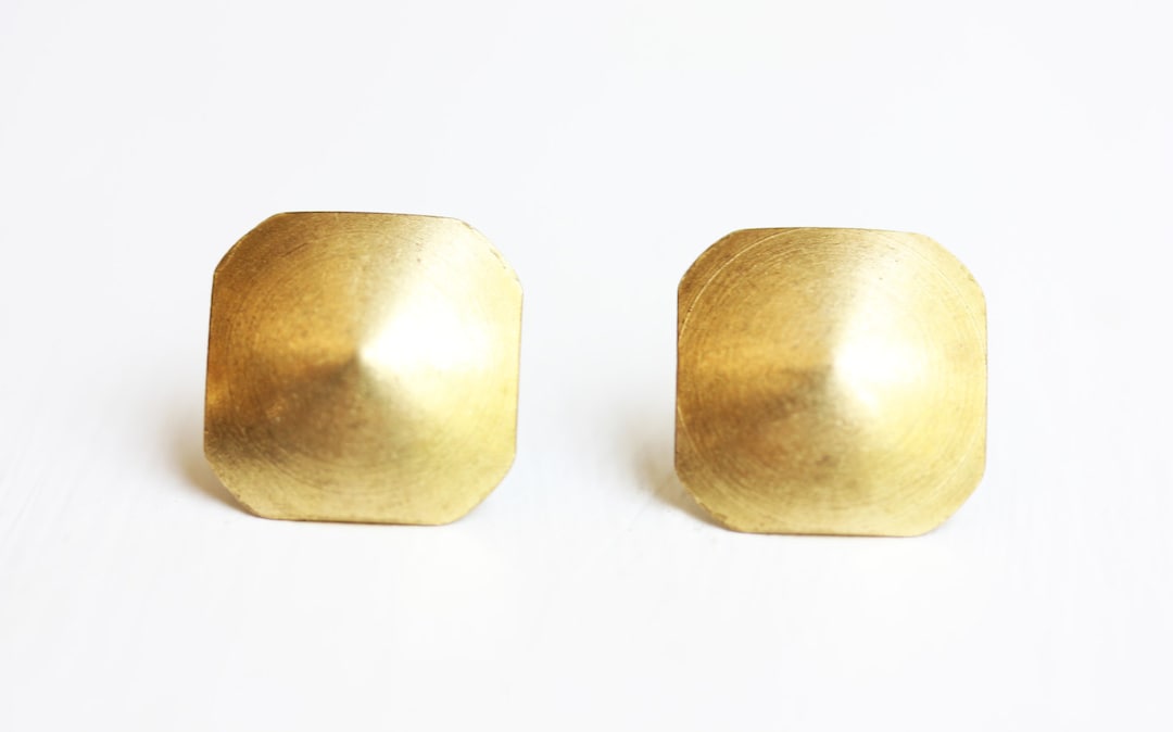 Brass Square Studs, Brass Dome Studs, Dome Studs, Brass Studs, Square ...