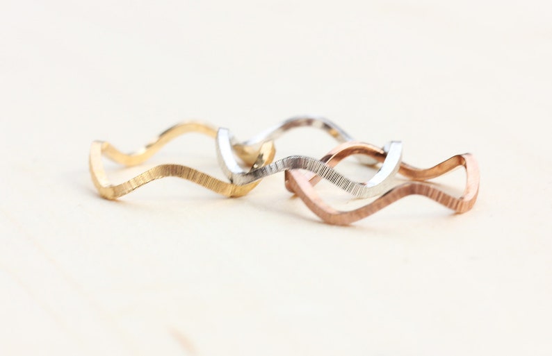 Stacking Ring Set Set of 3 Rings Puzzle Ring Layering - Etsy