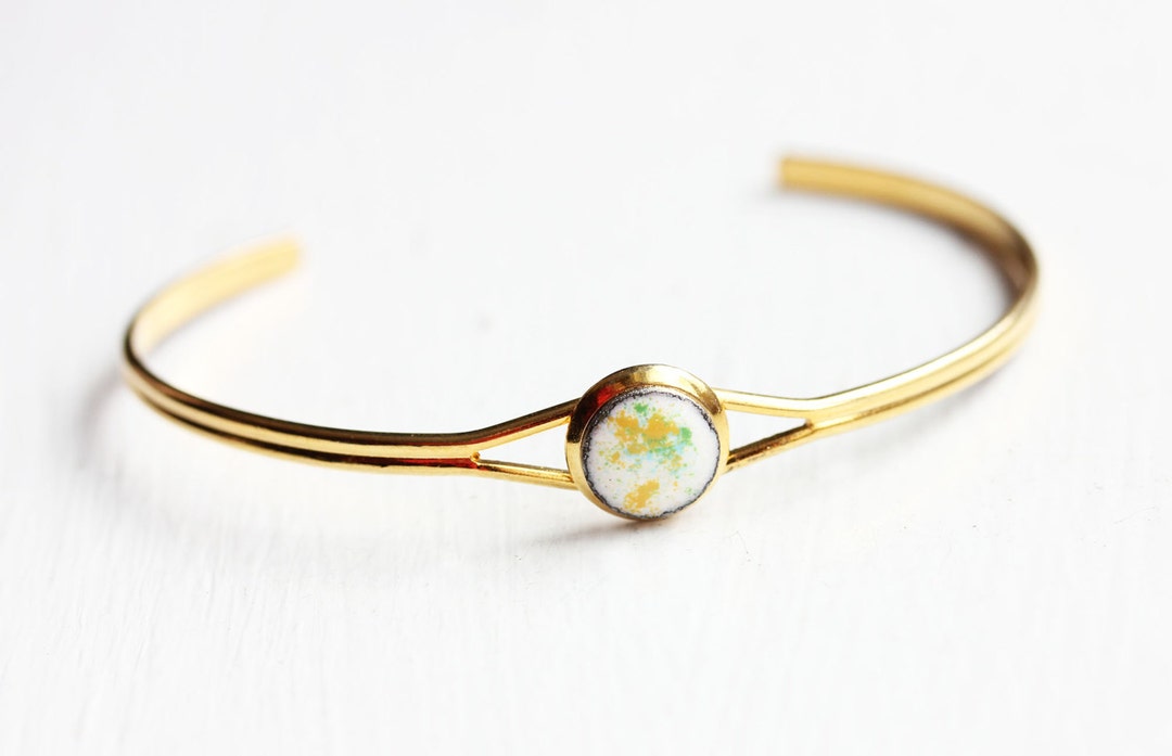 Green Cuff Bracelet - Etsy