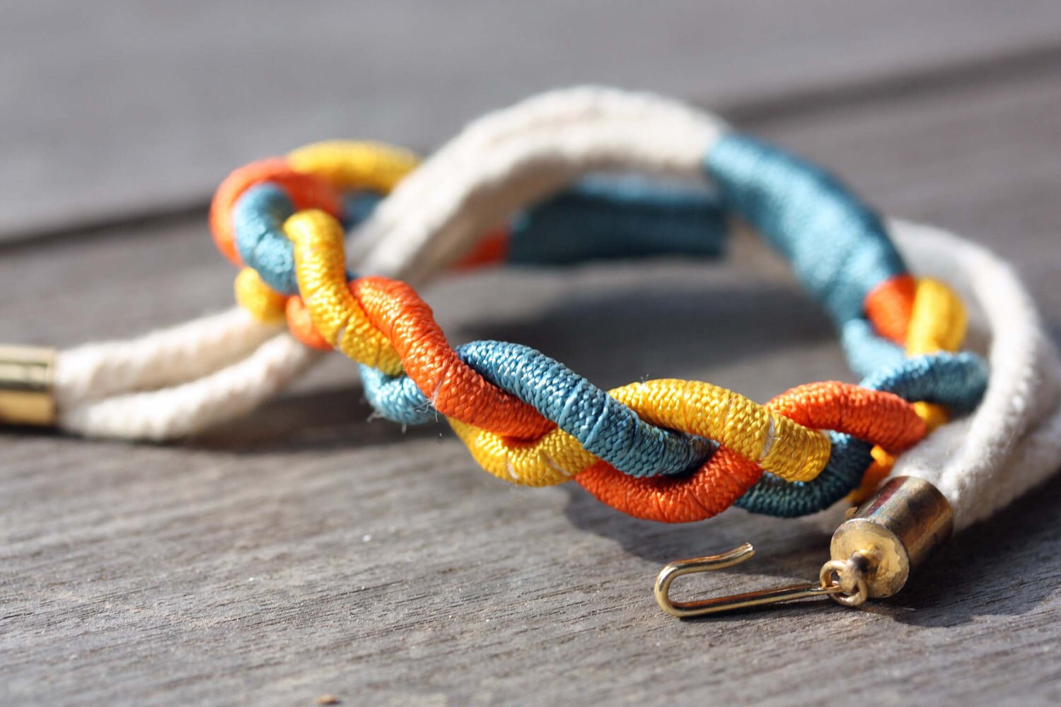 Rope Wrap Bracelet - Etsy
