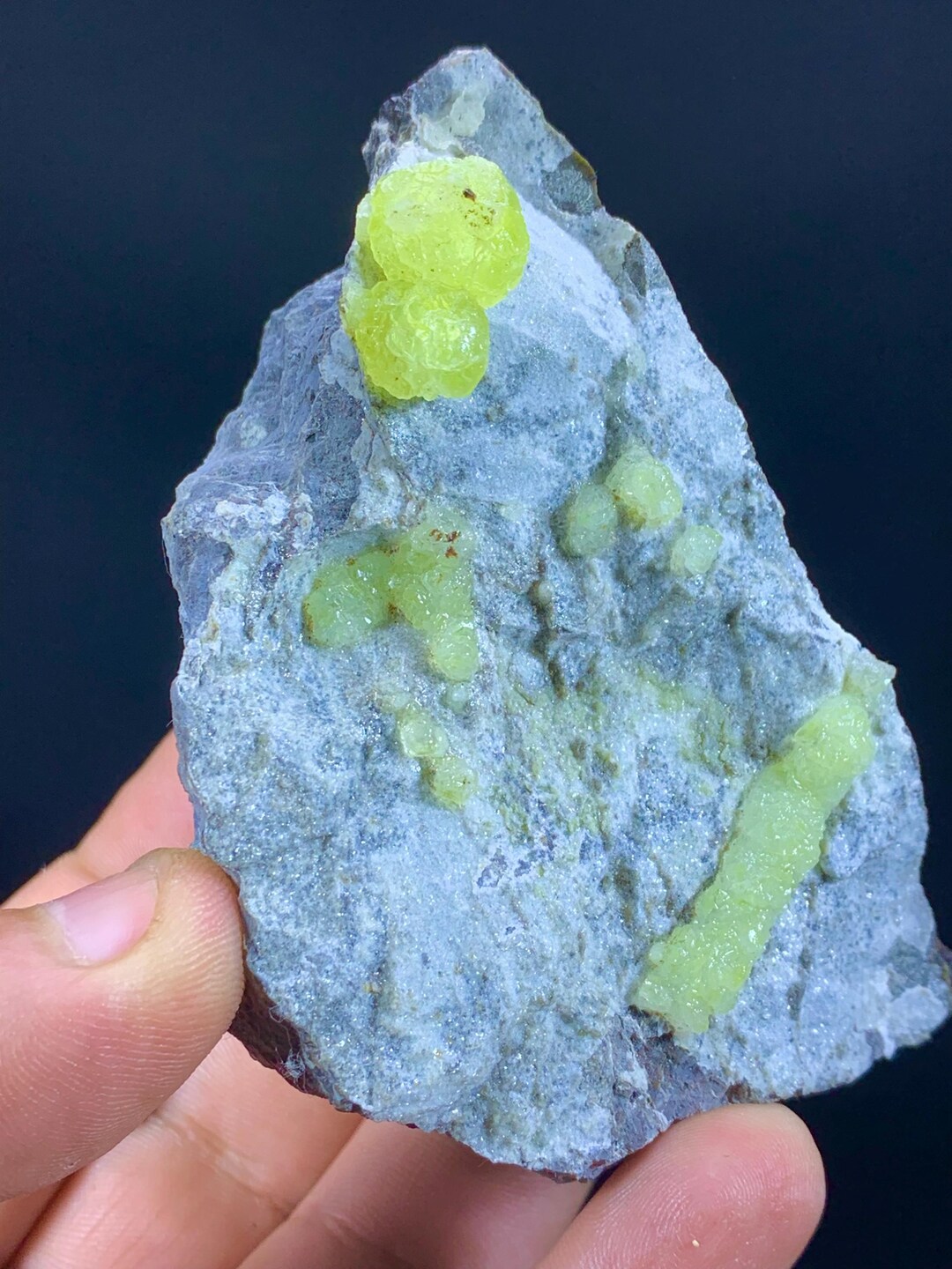 Yellow Brucite Specimen, Natural Yellow Colour Brucite Crystal,raw ...