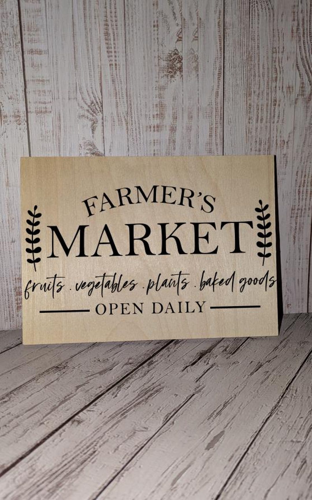 Custom Horizontal Sign - Etsy