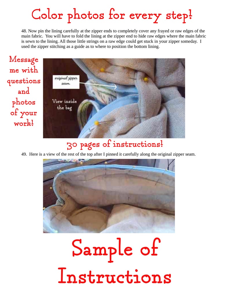 Pickleball Bag Sewing Pattern Instant Pdf Download Pickle - Etsy Canada