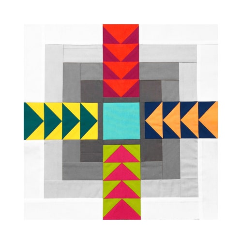 Public Square Quilt Block | Etsy