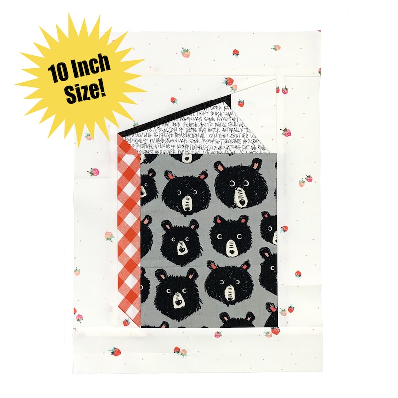 Book Block Quilt Pattern - Etsy