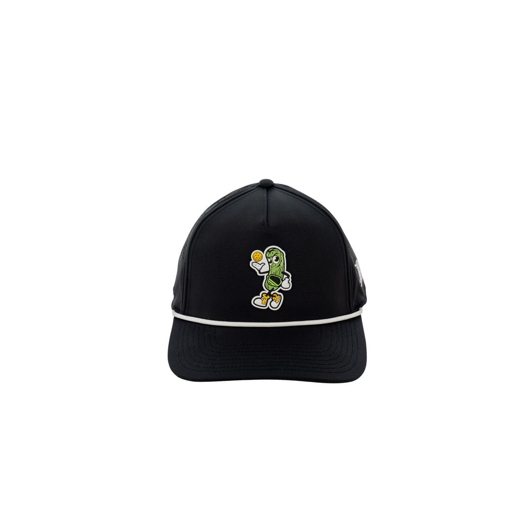 Tickle My Pickle Black Logo Cap, Unisex Adjustable Snapback, Trendy ...