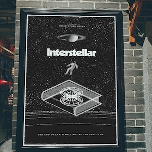 Interstellar Movie Poster Printable PDF, Interstellar by Christopher ...