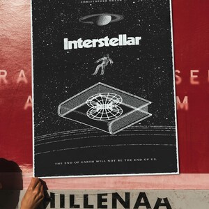 Interstellar Movie Poster Printable PDF, Interstellar by Christopher ...