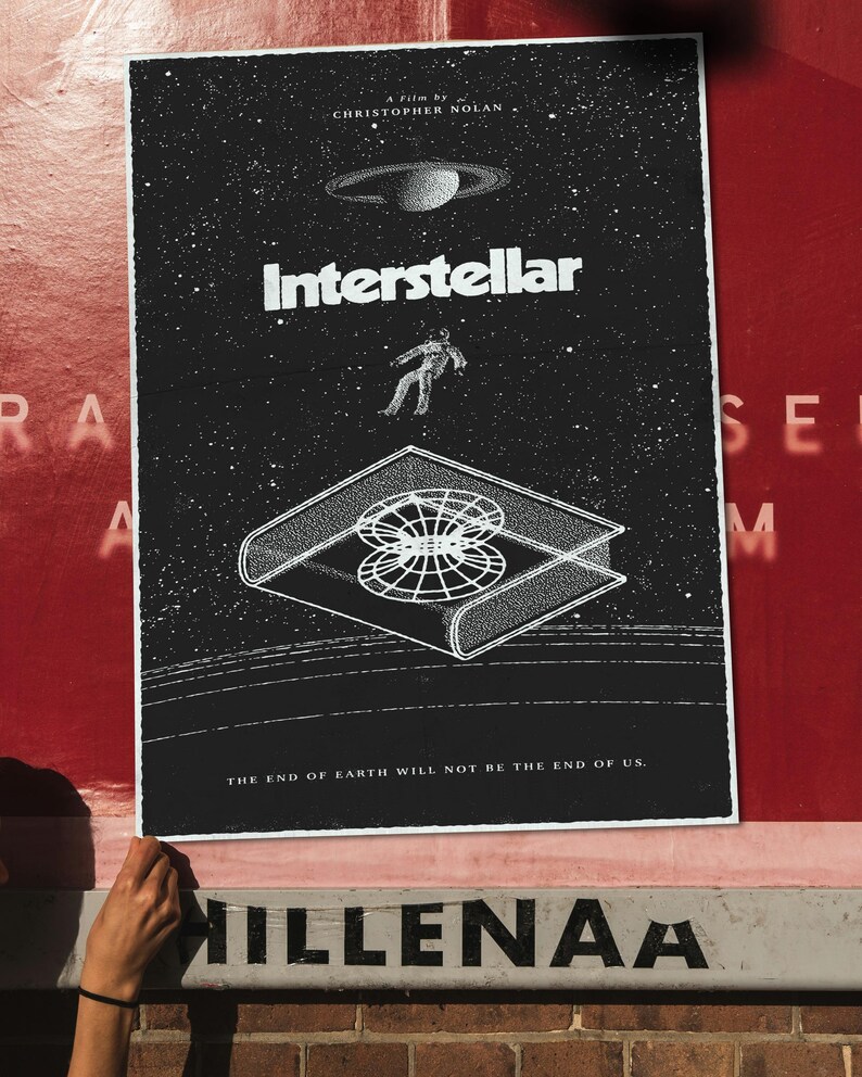 Interstellar Movie Poster Printable PDF, Interstellar by Christopher ...