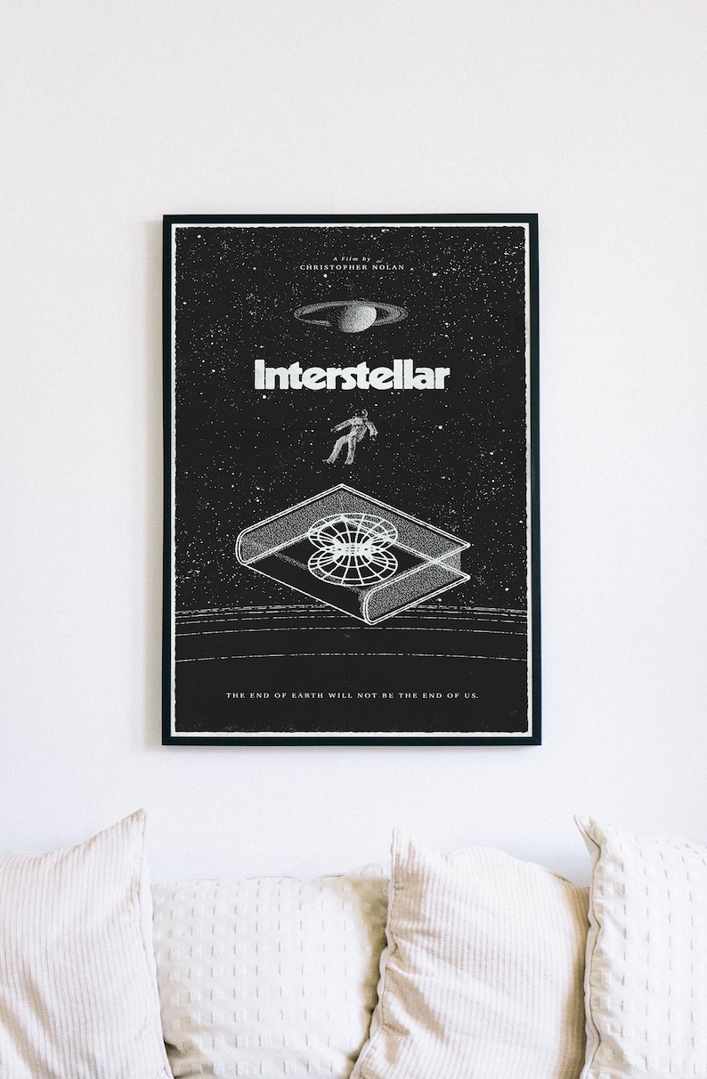 Interstellar Movie Poster Printable PDF, Interstellar by Christopher ...