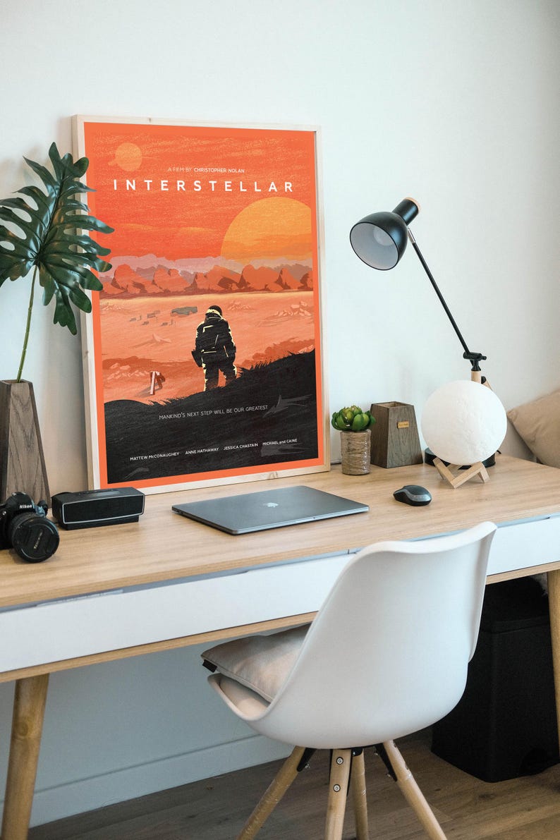Interstellar Movie Poster Printable PDF, Interstellar by Christopher ...
