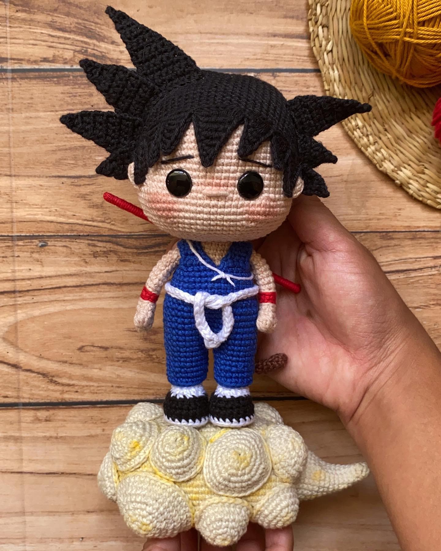 5 in 1 ULTIMATE Goku Crochet Pattern Amigurumi, Flying Nimbus, Super ...