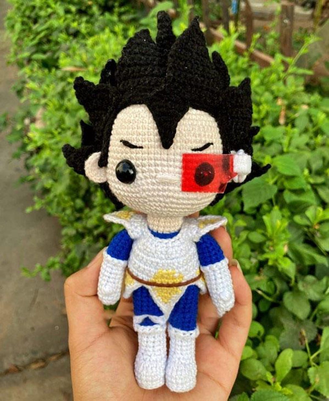 Anime Pattern Amigurumi PDF Vegeta Crochet Pattern Vegeta , Vegeta Doll ...