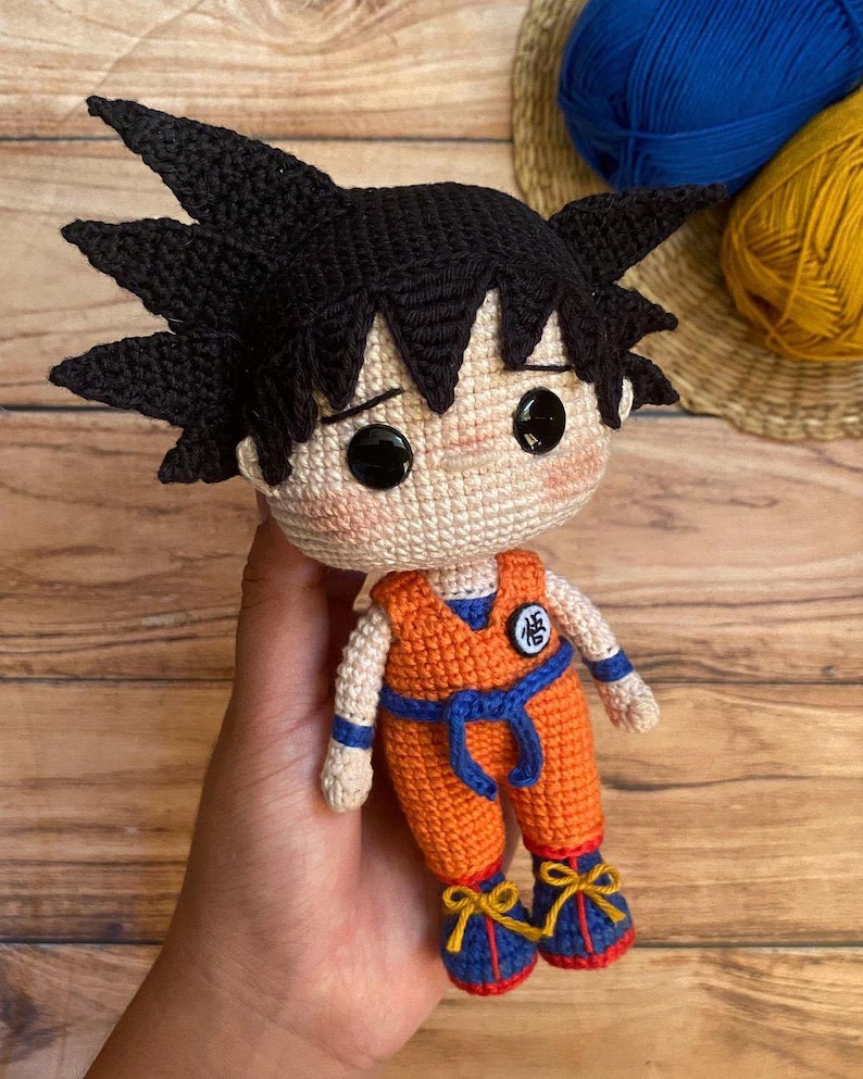 5 in 1 ULTIMATE Goku Crochet Pattern Amigurumi, Flying Nimbus, Super ...