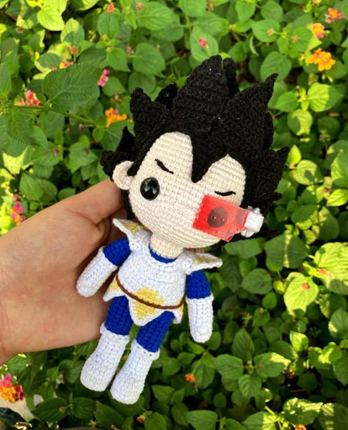Anime Pattern Amigurumi PDF Vegeta Crochet Pattern Vegeta , Vegeta Doll ...