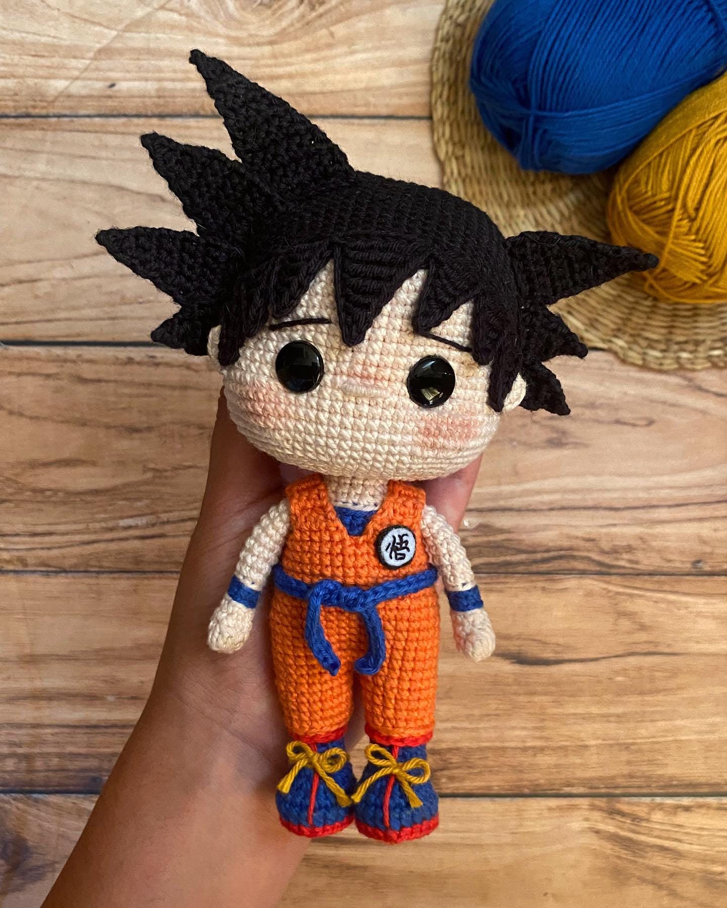 5 in 1 ULTIMATE Goku Crochet Pattern Amigurumi, Flying Nimbus, Super ...