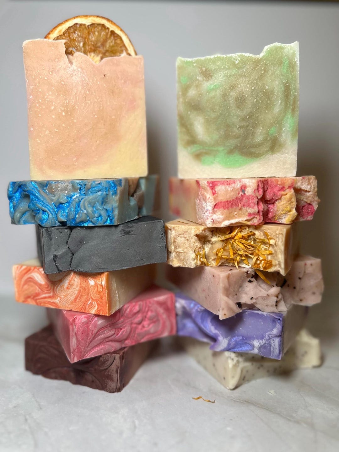 Colorful Handmade Cold Process Soaps | Natural Oils & Butters – Shea ...