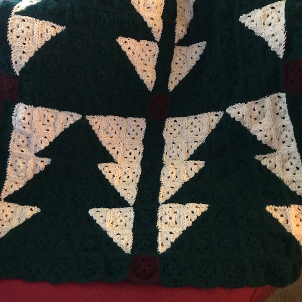 Christmas Afghan - Etsy