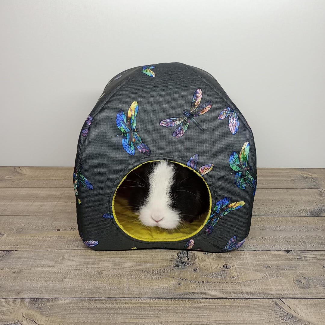 Cozy Hideout for Guinea Pigs, Rabbits & Hedgehogs – Soft Small Pet Bed ...