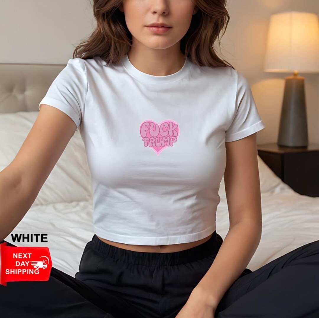 Heart FDT Baby Tee, Fdt Baby Tee, Subtle FDT Shirt, Anti-maga Tee, FDT ...