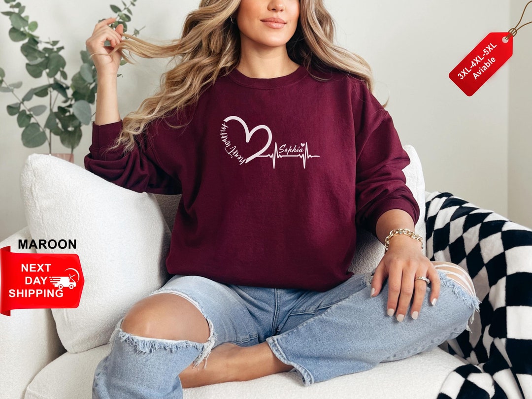 Custom Heart Warrior Sweat, Personalized Heart Warrior Gift, Chd ...