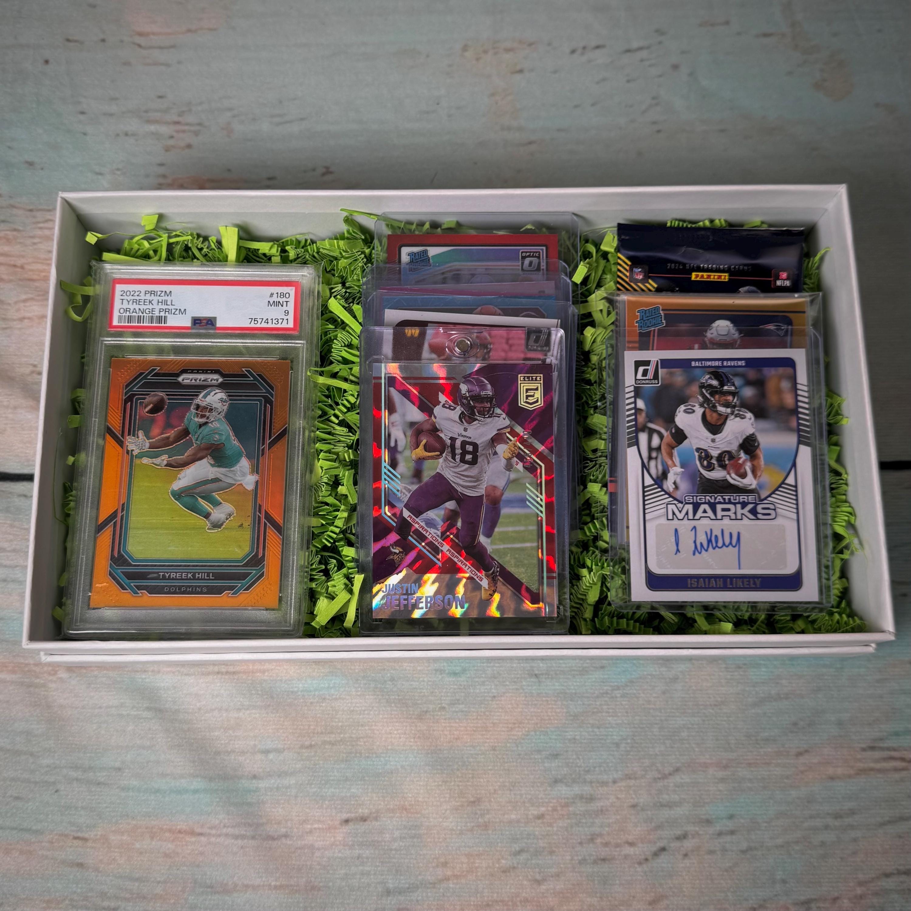 Graded Sports Card Birthday Gift Box: Autograph & Memorabilia Cards - Etsy