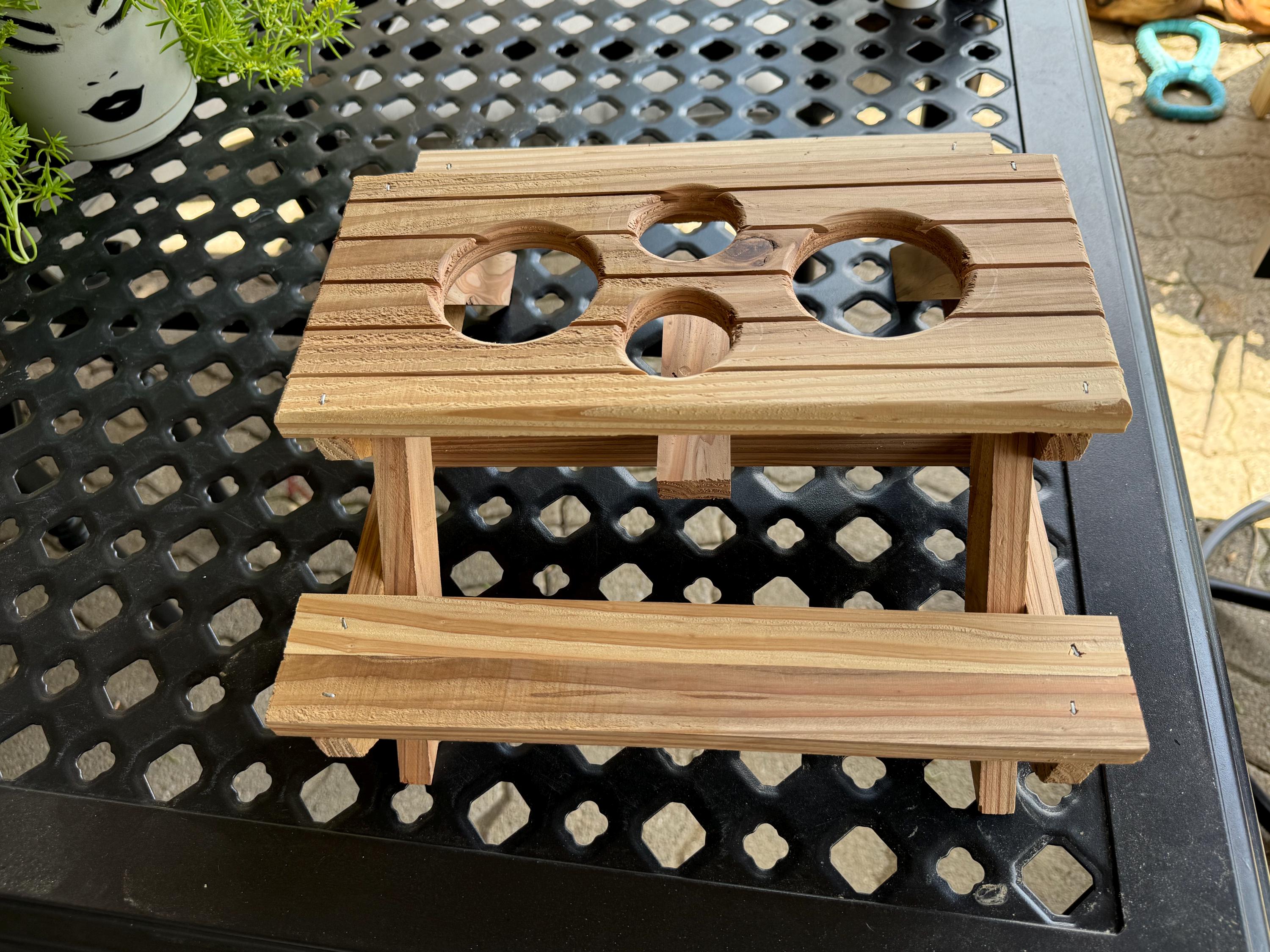 Picnic Table Condiment Caddy - Etsy