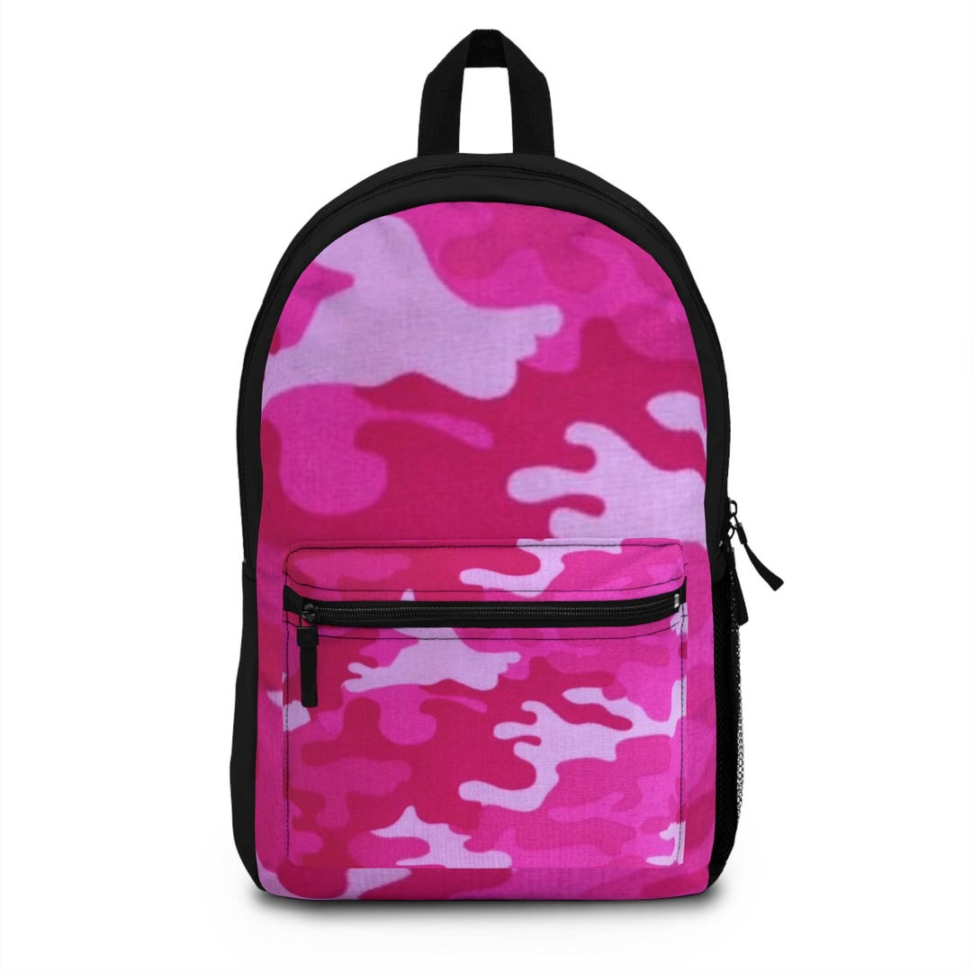 Pink Army Fatigue Backpack - Etsy