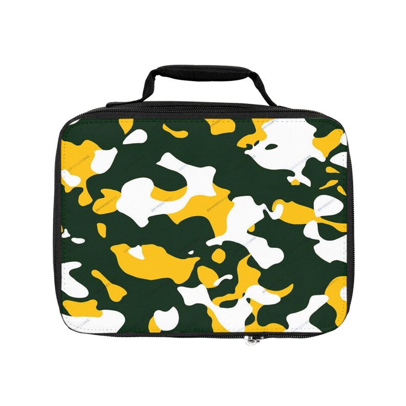 Yellow Army Fatigue, Camouflage Lunch Bag - Etsy