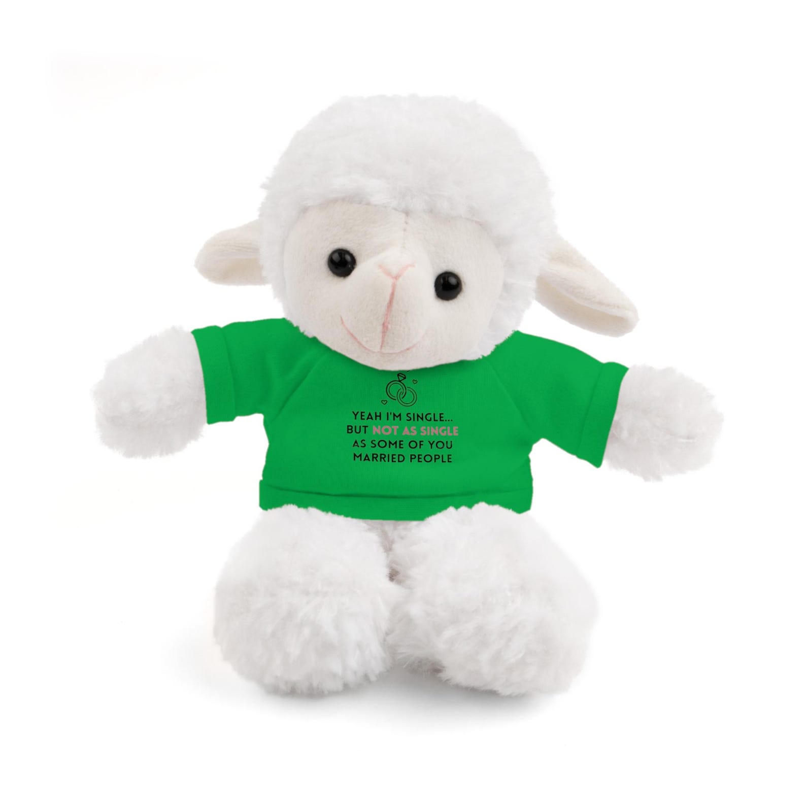 Single Stuffed Animals With Tee - Etsy