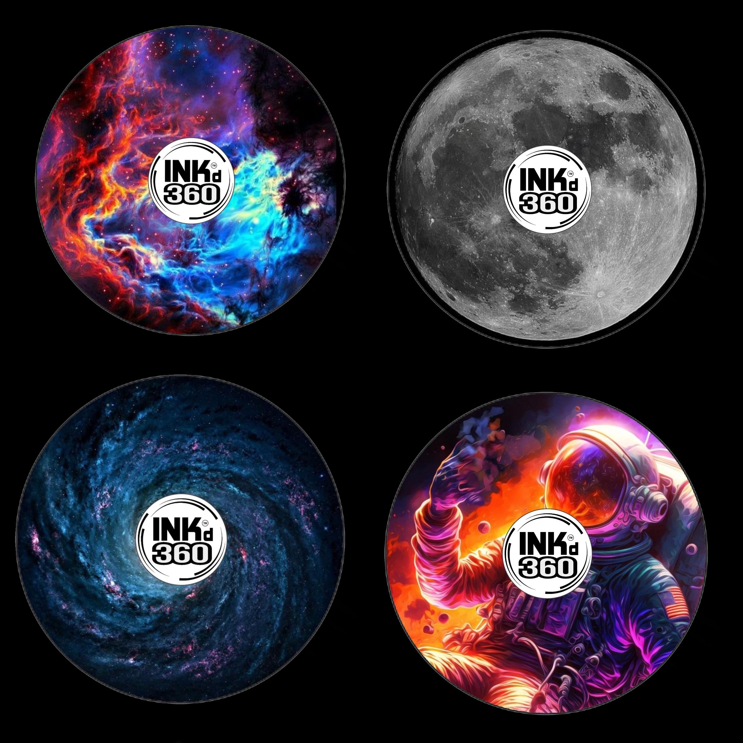 Inkd360 Tattoo Ink Wheel Motorized Rotary Display Tattoo Ink and Paint ...