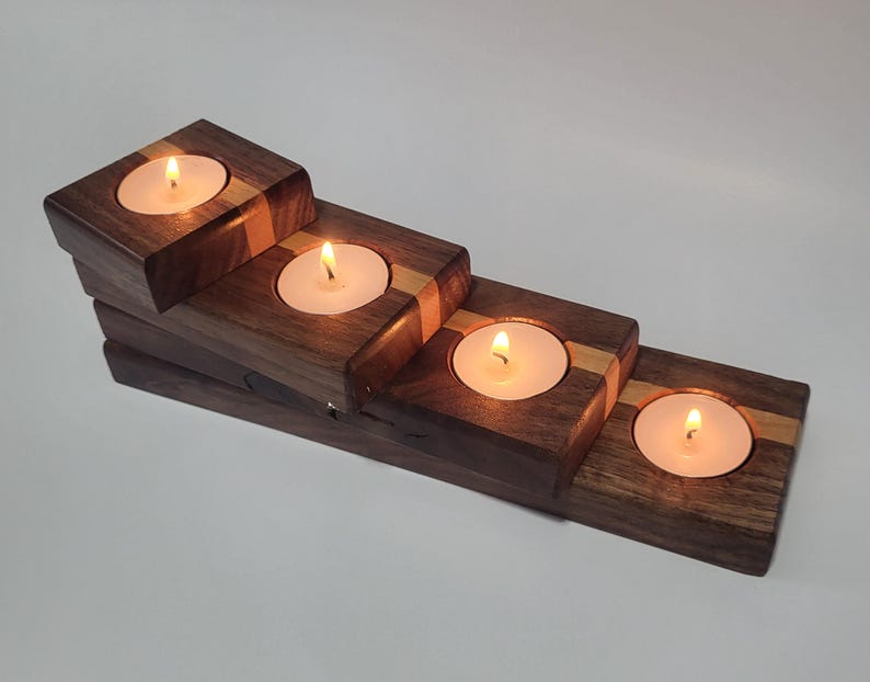 4 Tiered Candle Holder - Etsy