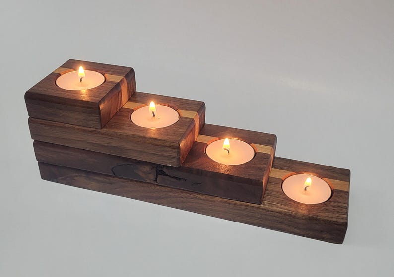 4 Tiered Candle Holder - Etsy