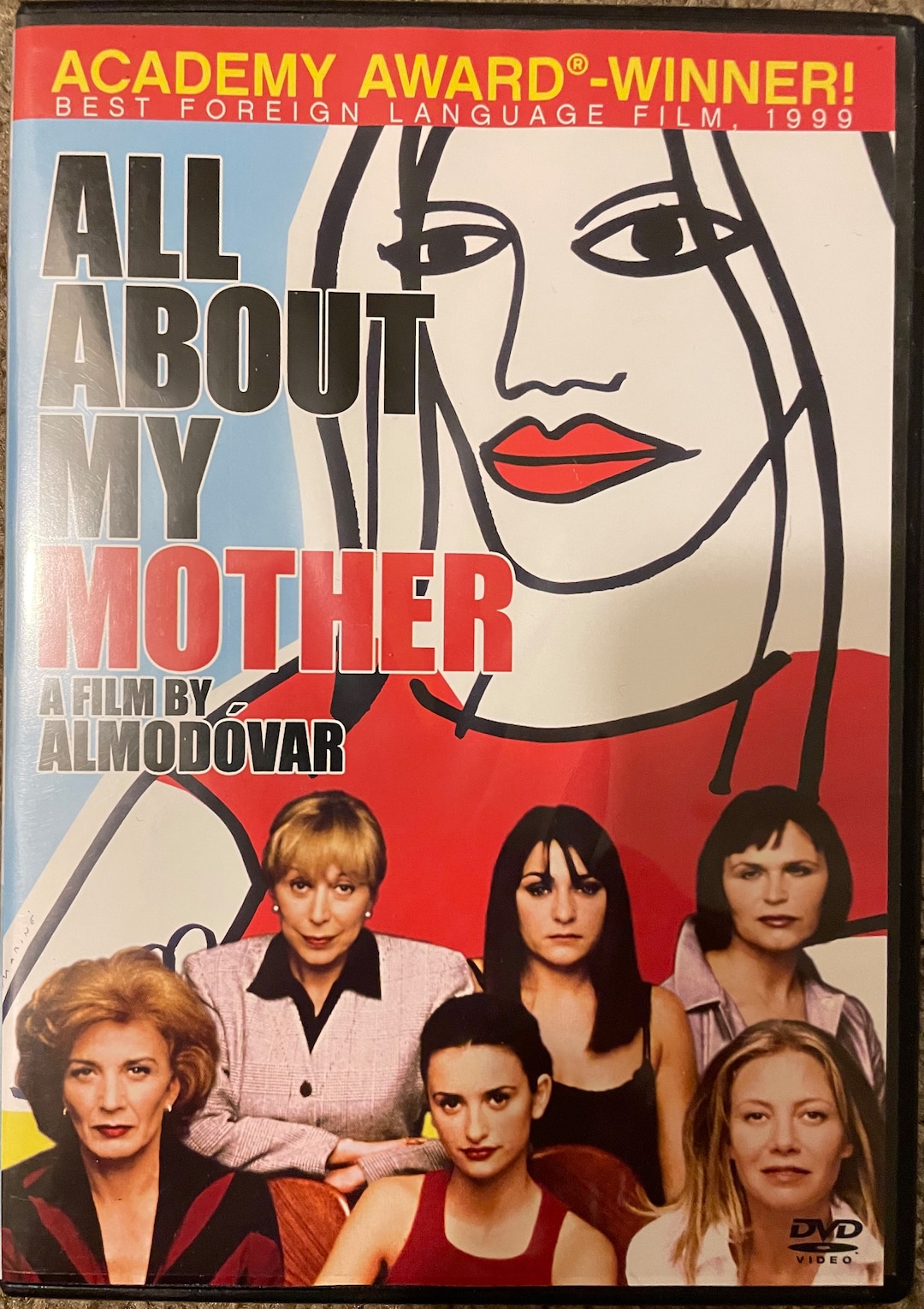 All About My Mother DVD Pedro Almodovar 1999 - Etsy