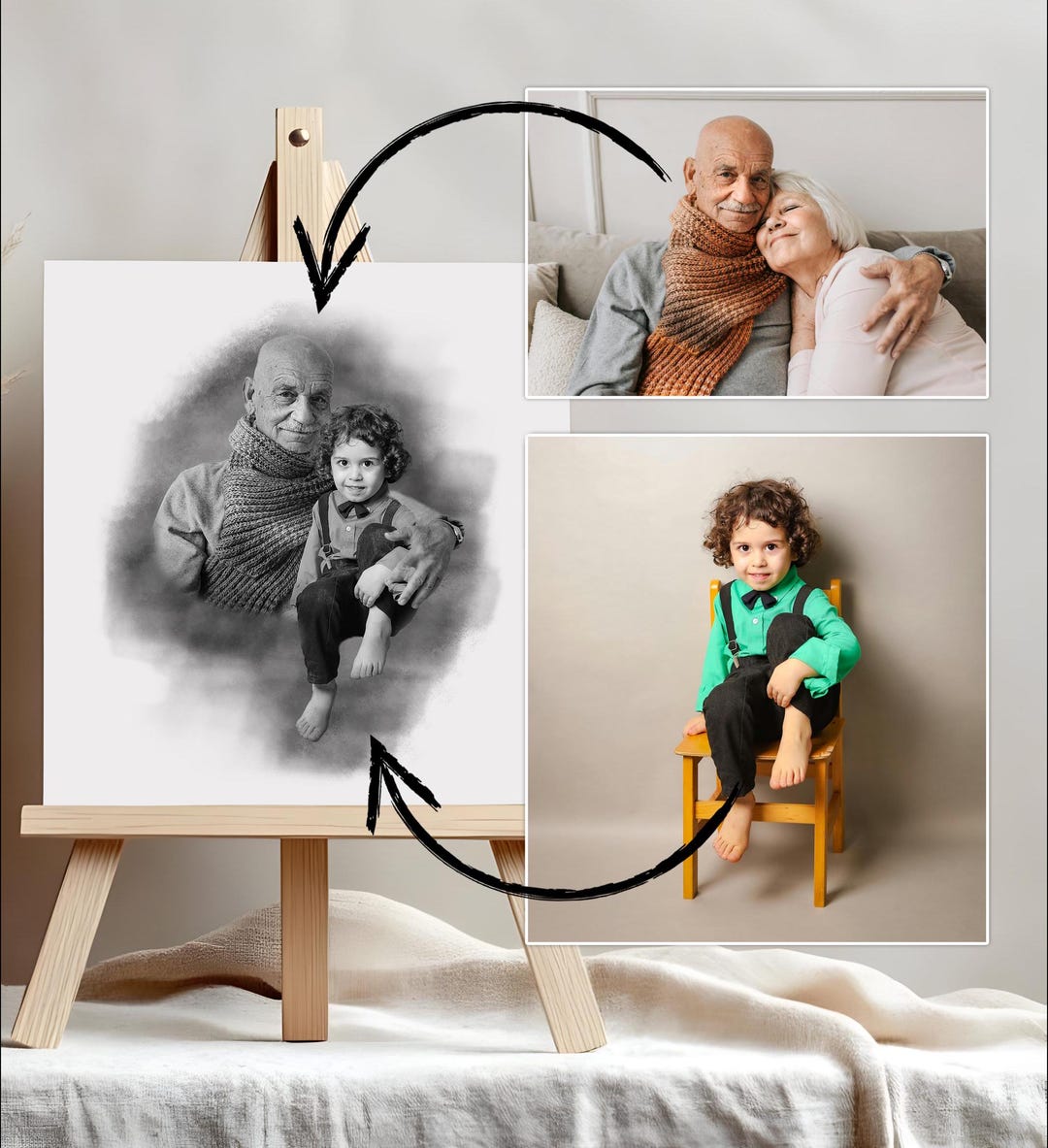 Persoon Toevoegen Aan Foto -overleden Geliefde Toevoegen Aan Foto ...