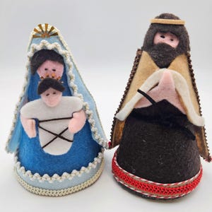 Hand-made Felt Nativity Scene Set - Etsy
