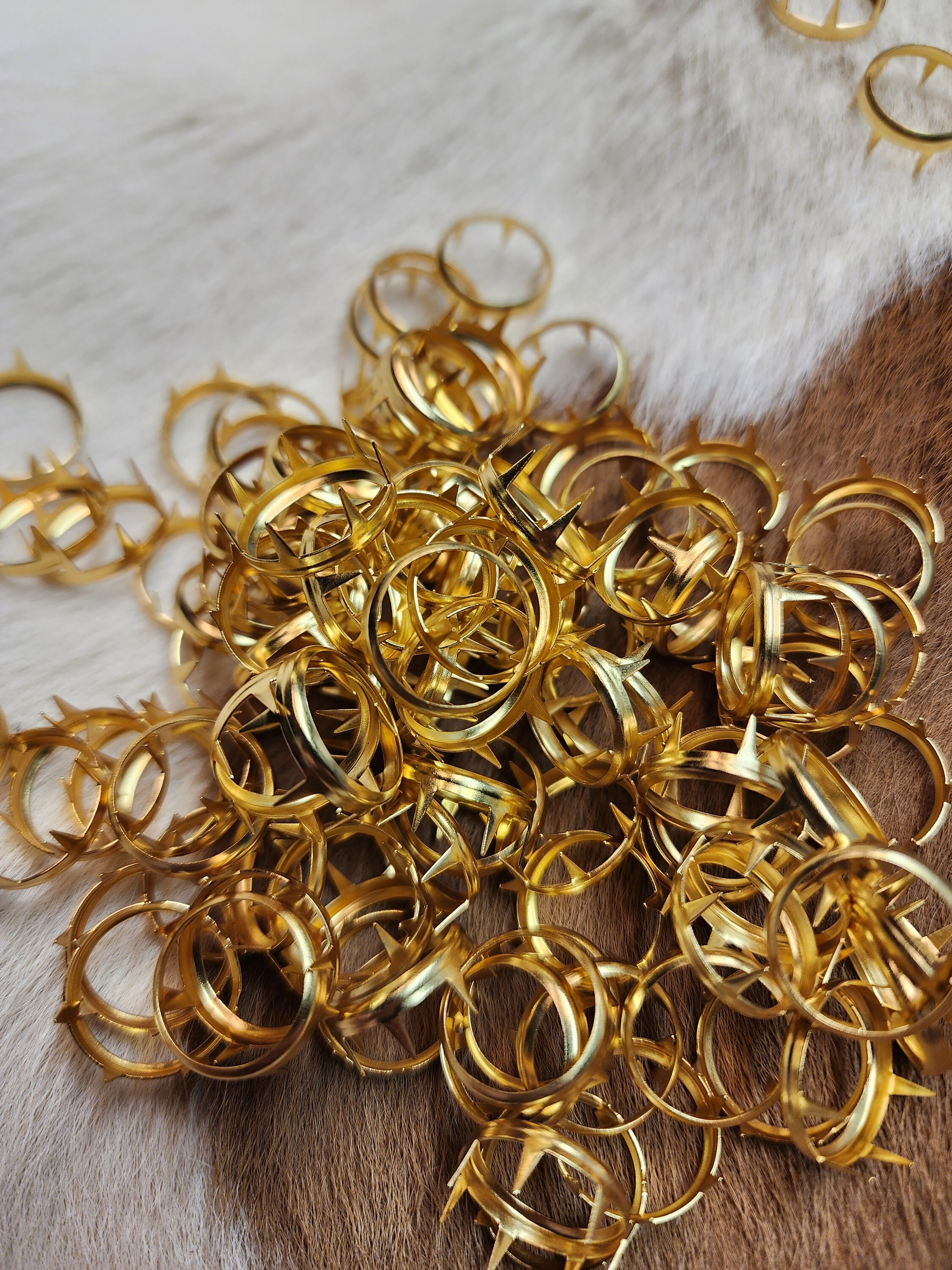 Round Ring Spot, RIM Set, for Gems, Rhinestones, Cyrstal 5/8" Inch Size ...