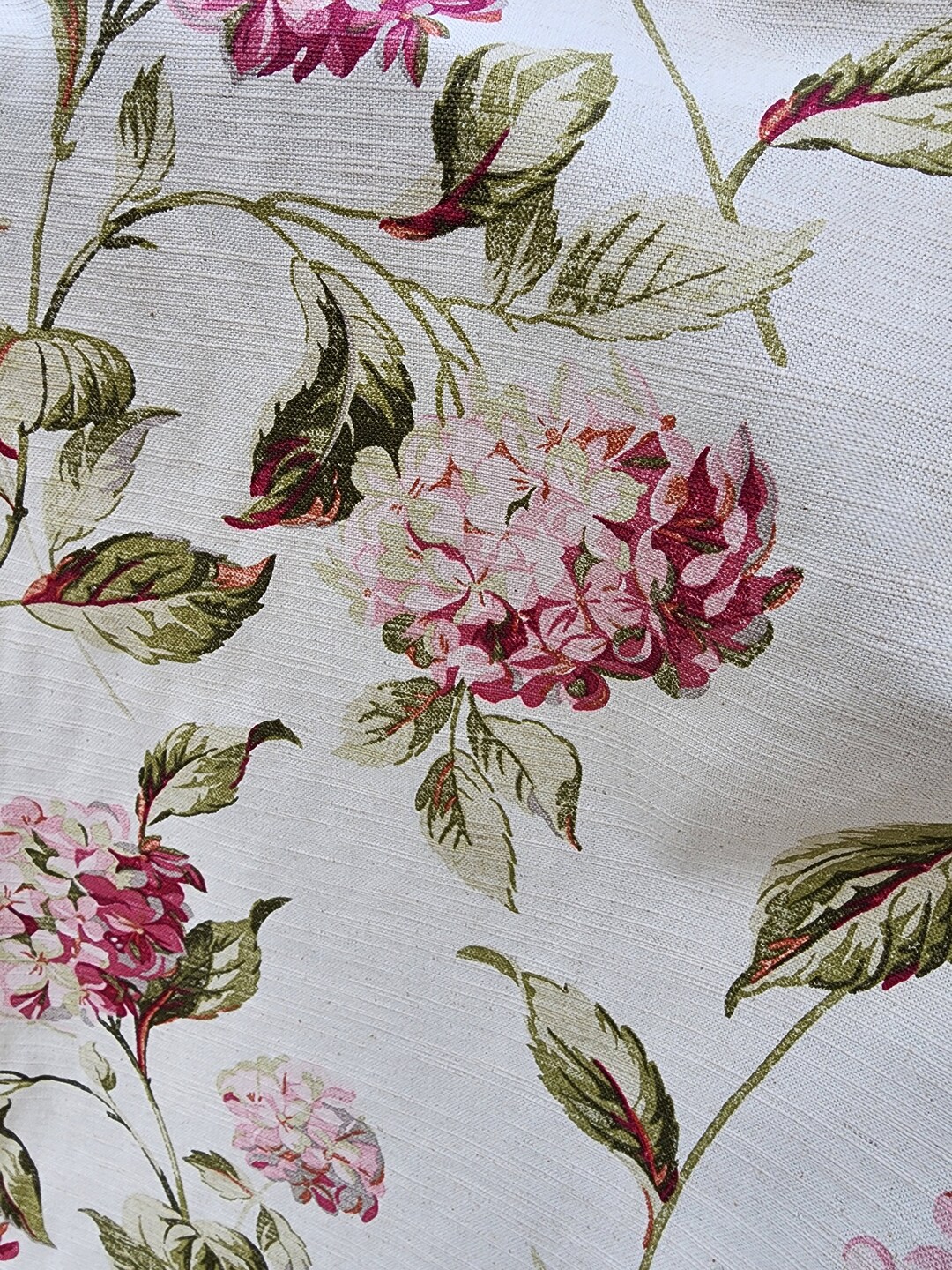 Laura Ashley Hydrangea Fabric Vintage 1998 Measures 54 X 3 Yards - Etsy