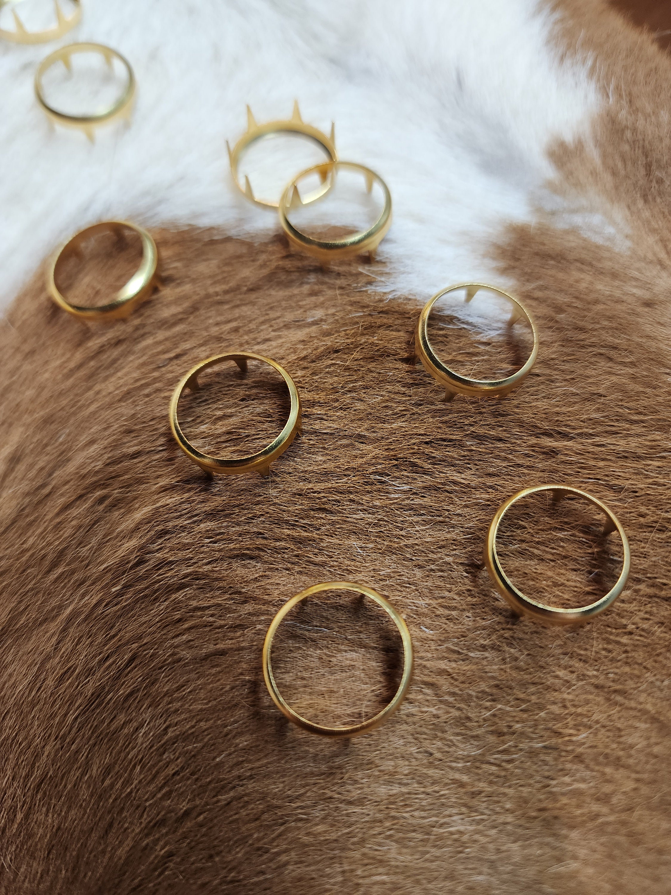 Round Ring Spot, RIM Set, for Gems, Rhinestones, Cyrstal 5/8" Inch Size ...