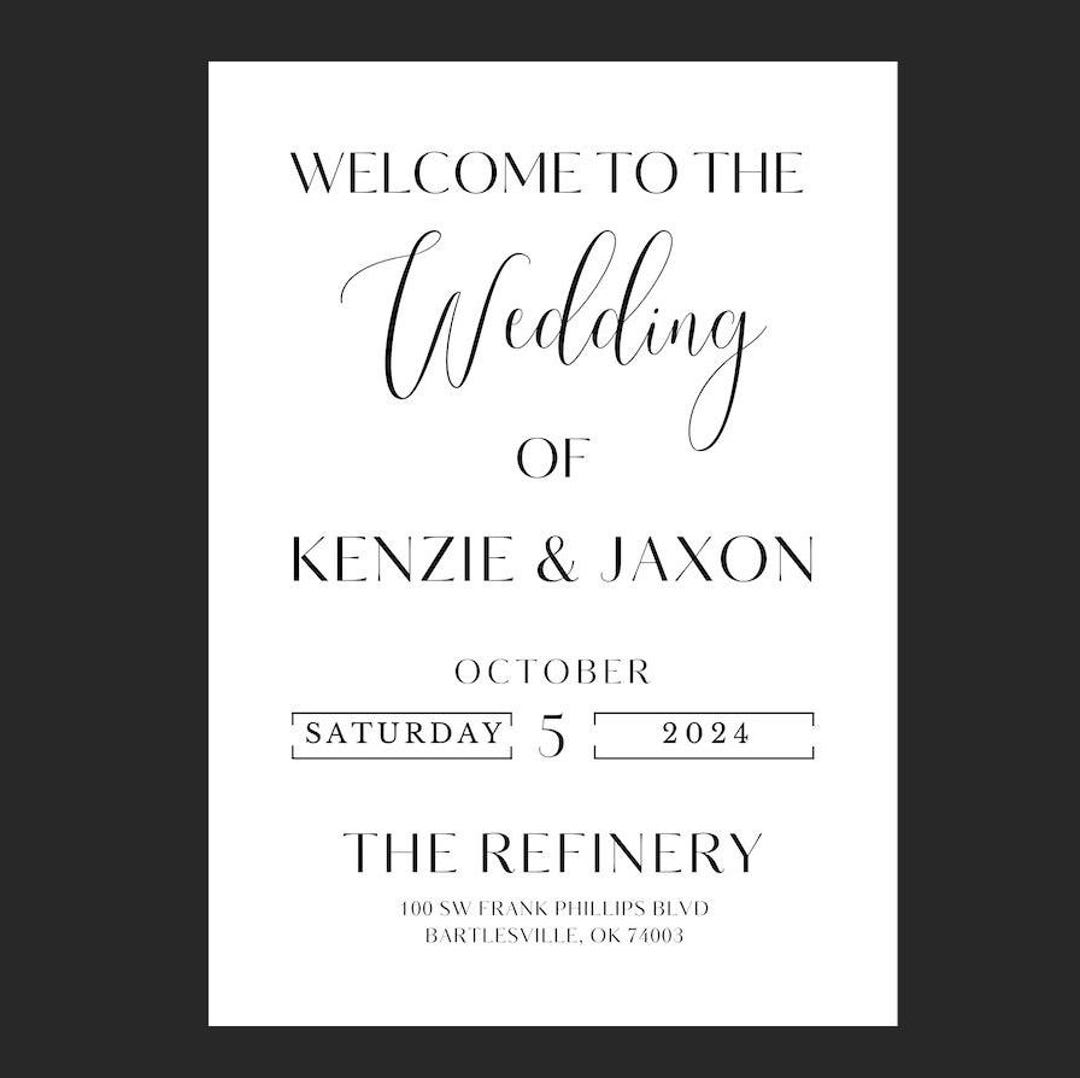 Wedding Program Editable Template | Customizable & Printable Ceremony ...