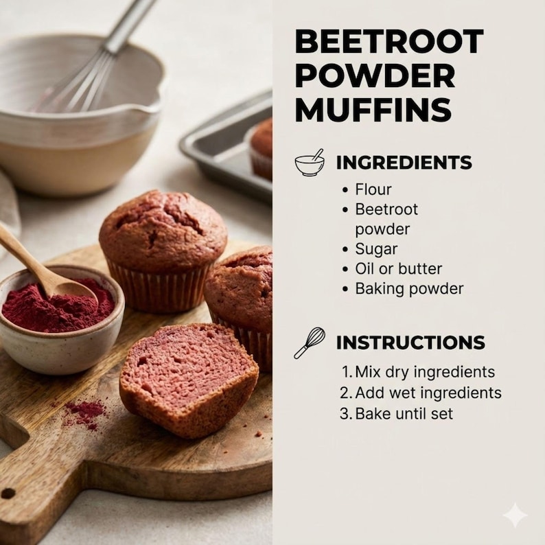 Beetroot Powder | Single Ingredient Beet Root Powder | Natural Red ...