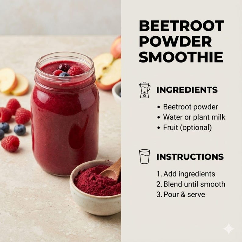 Beetroot Powder | Single Ingredient Beet Root Powder | Natural Red ...
