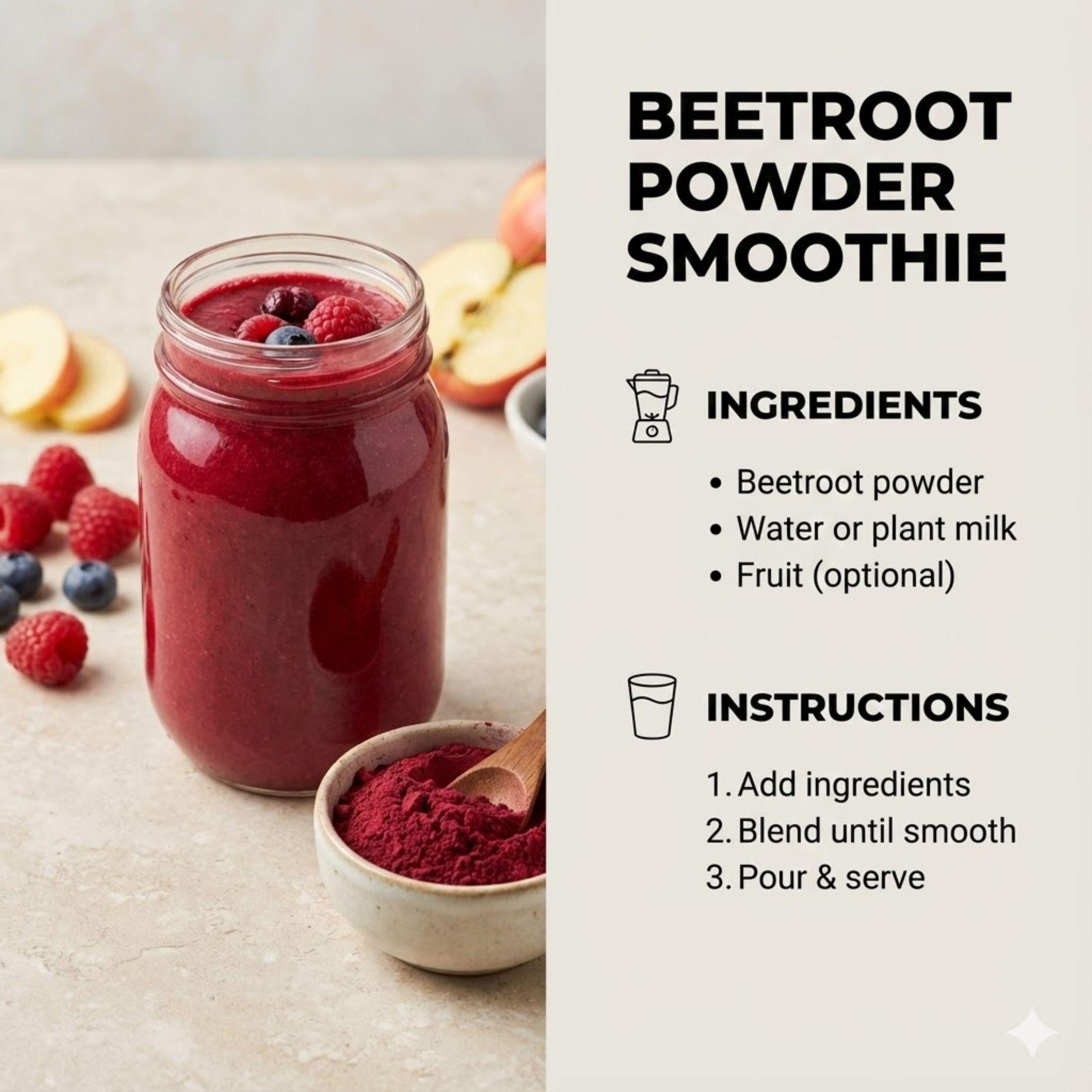 Beetroot Powder | Single Ingredient Beet Root Powder | Natural Red ...