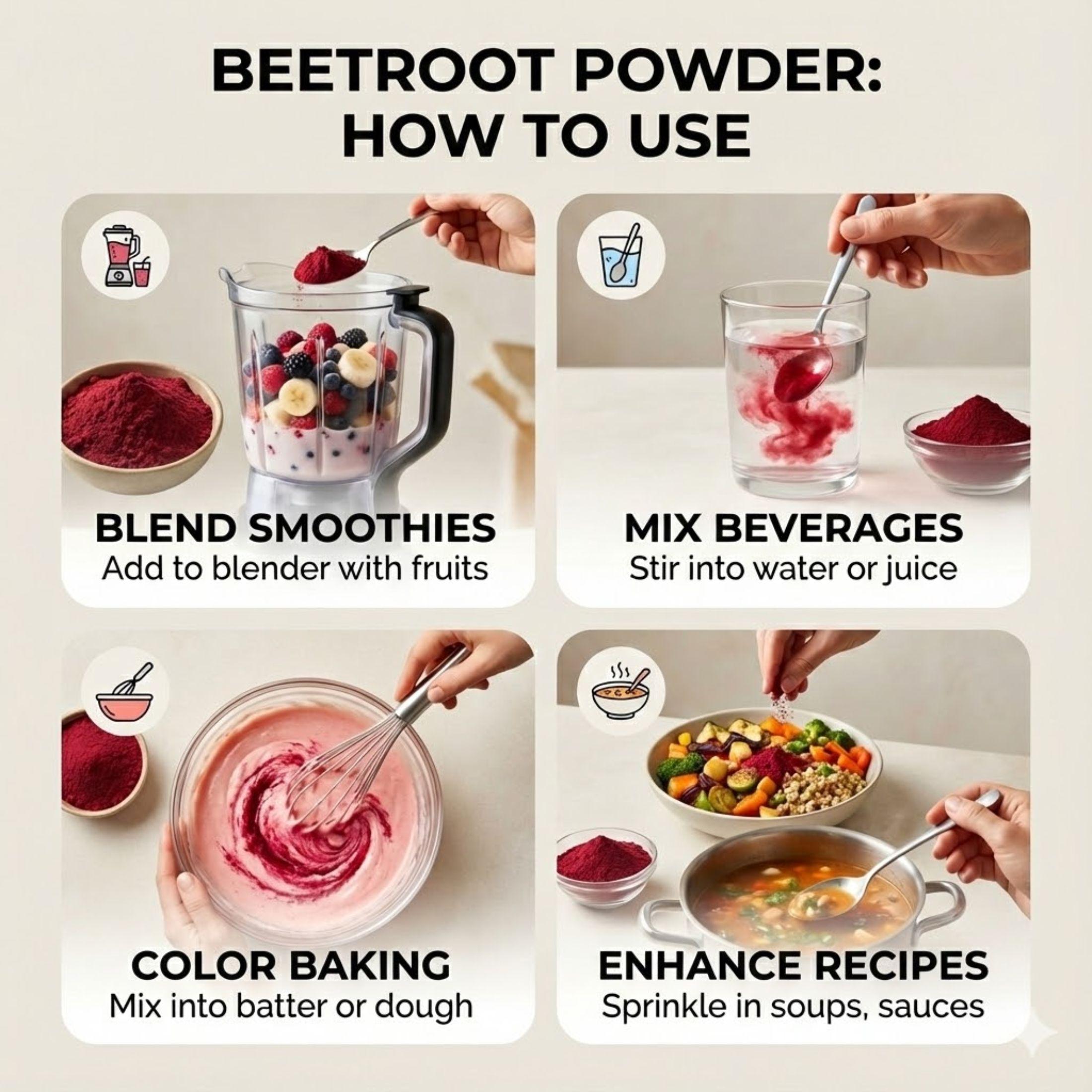 Beetroot Powder | Single Ingredient Beet Root Powder | Natural Red ...