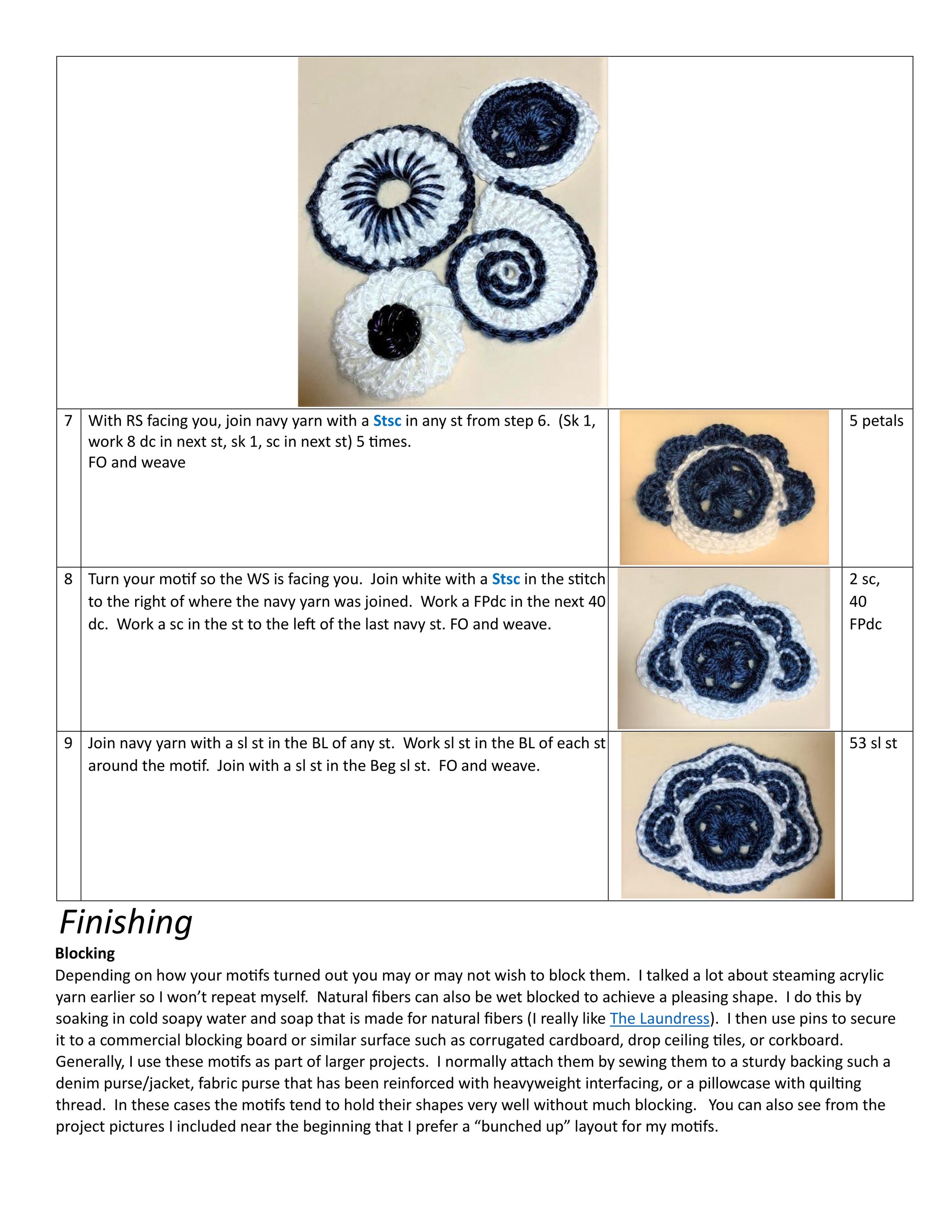 Freeform Crochet Tutorial/pattern - Multiple Motifs - Spirals and ...