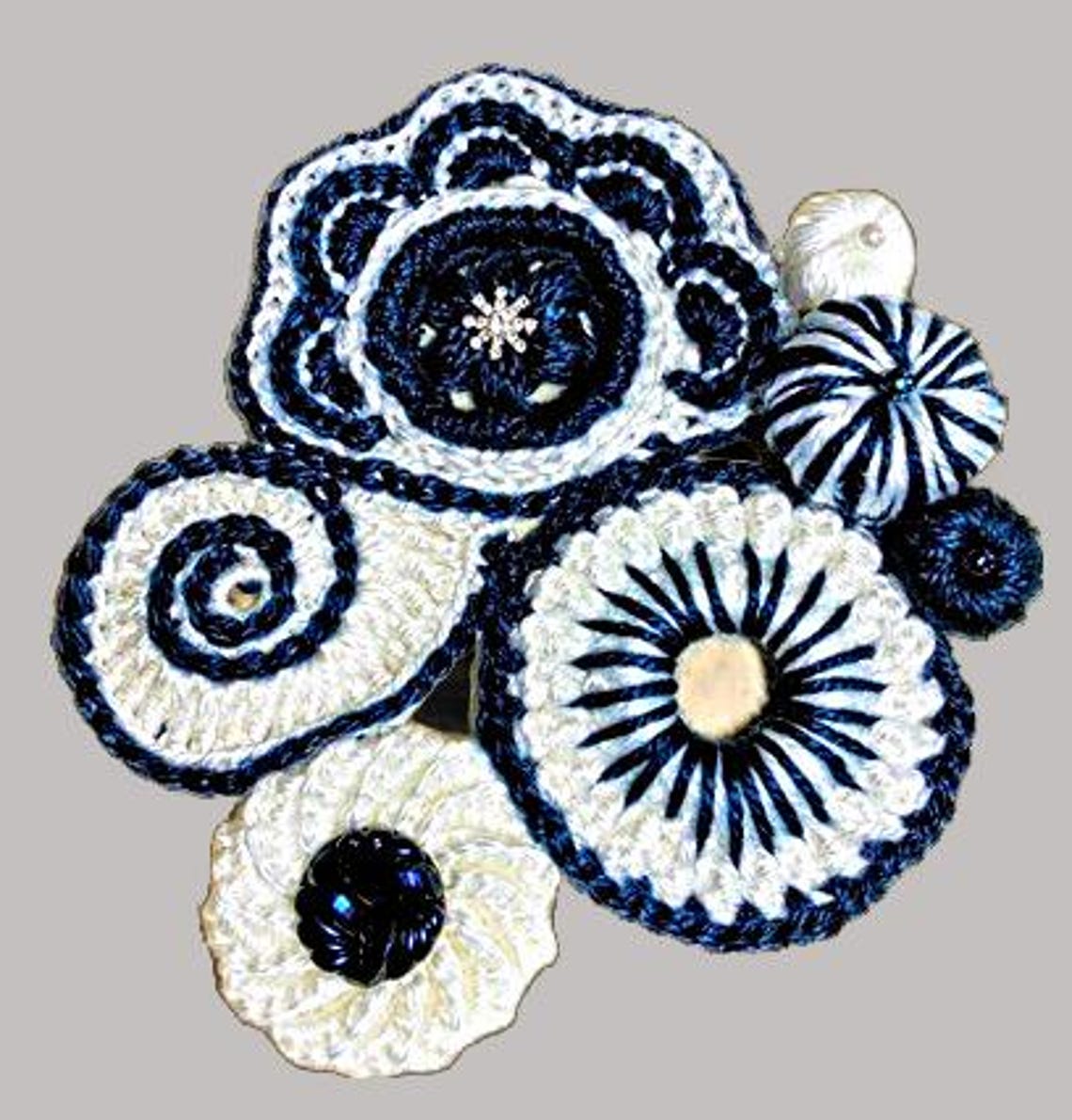 Freeform Crochet Tutorial/pattern - Multiple Motifs - Spirals and ...