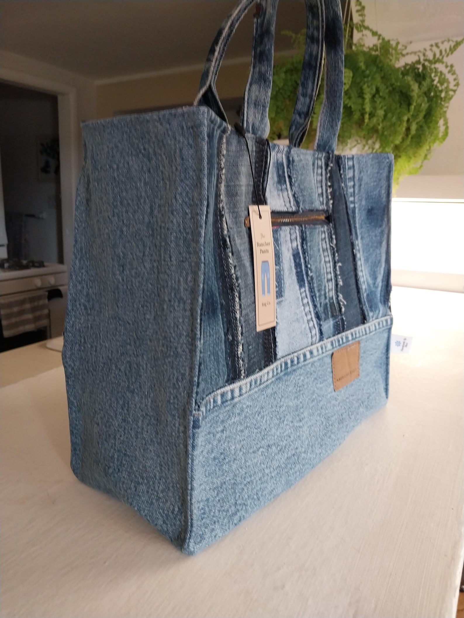 Denim Tote (nova) - Etsy